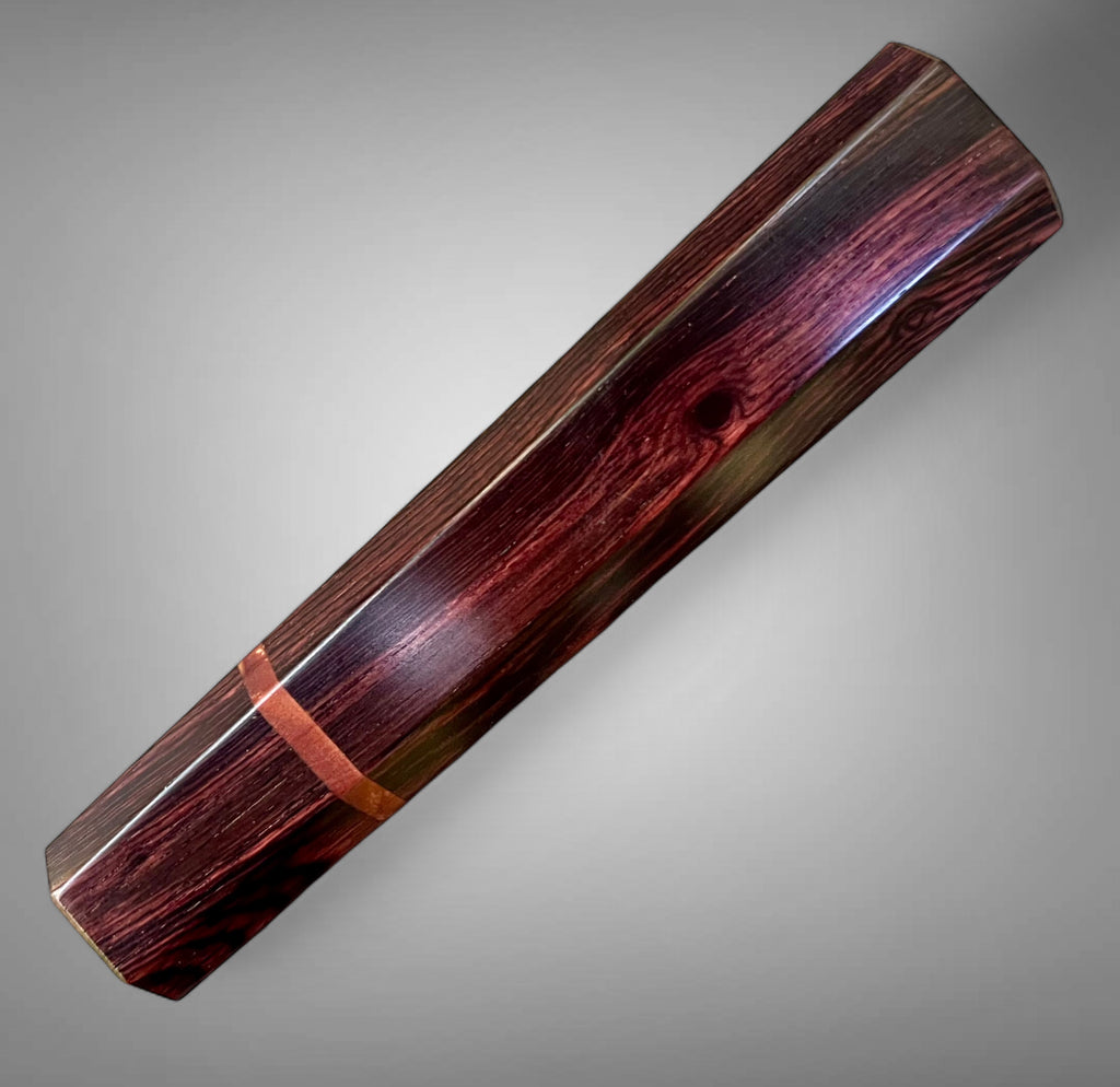 Custom Japanese Knife handle (wa handle) for 165-210 mm: Kingwood and ...